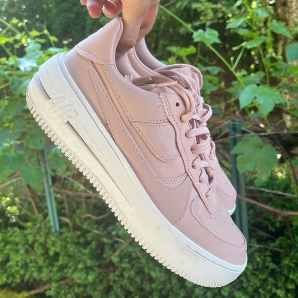Nike | Shoes | Nike Af Pltaform Air Force 1 Women Platform Casual ...